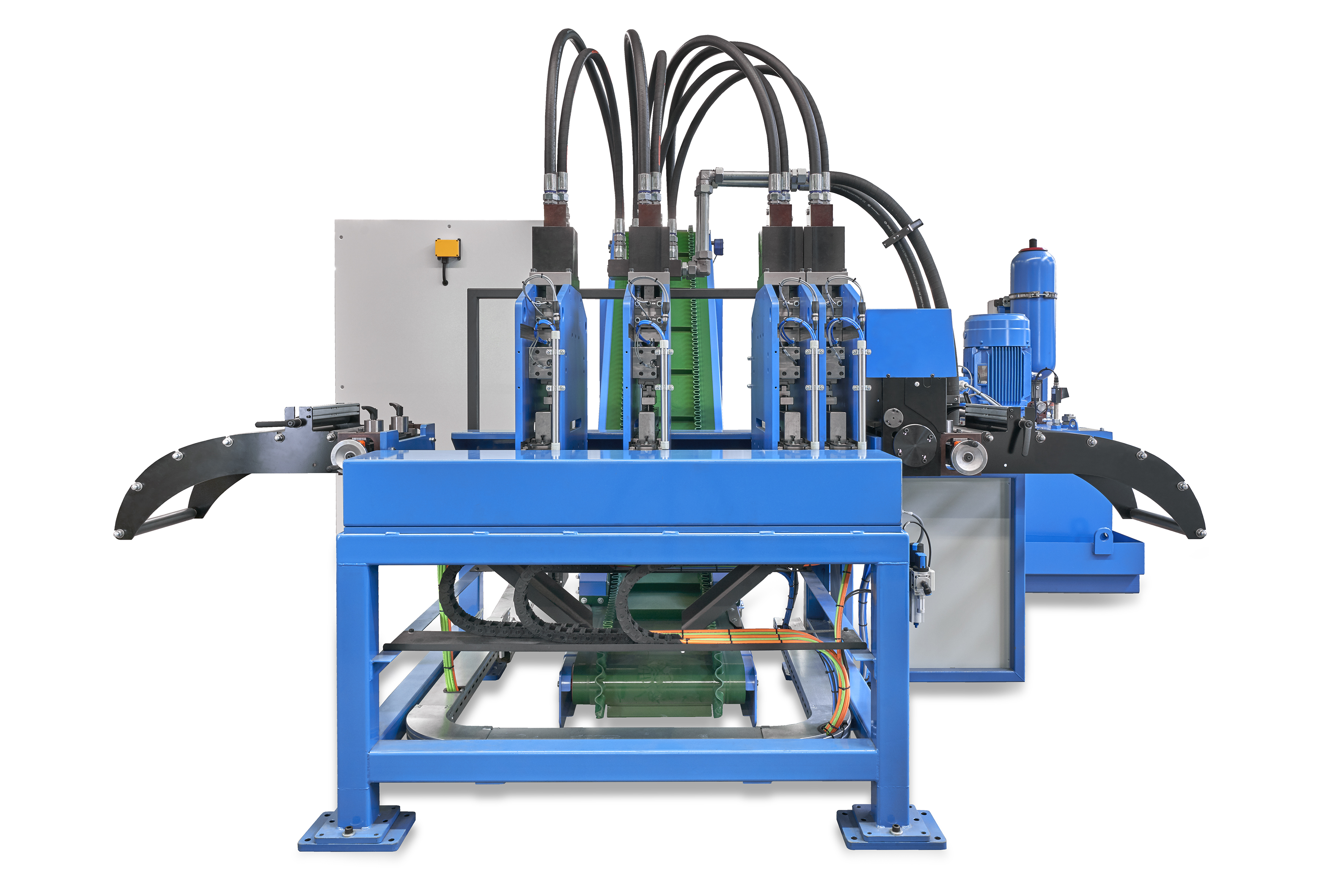 Hydraulische ponsmachine - Weber machinebouw